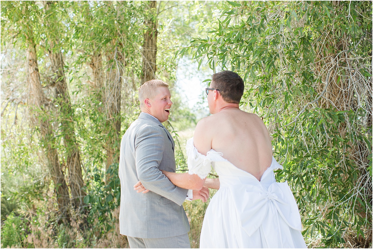 Trout On Inn | Navy & Fuchsia Wyoming Summer Wedding | Carly & Kevin ...