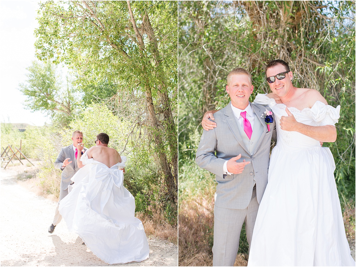 Trout On Inn | Navy & Fuchsia Wyoming Summer Wedding | Carly & Kevin ...