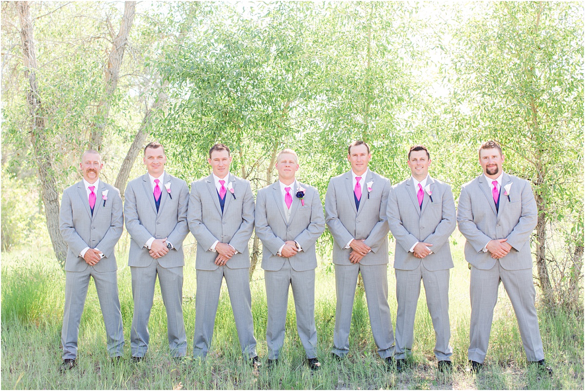 Trout On Inn | Navy & Fuchsia Wyoming Summer Wedding | Carly & Kevin ...